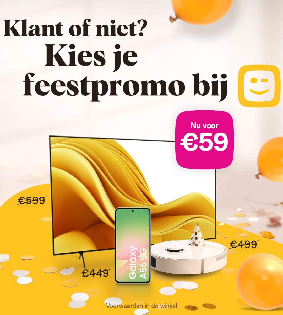 Kies je Telenet feestpromo! - COMPUTER CHECKPOINT